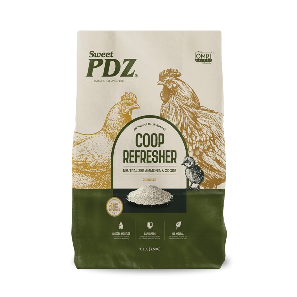 Coop Refresher & Chicken Bedding | Chicken Coop Smell Eliminator| Sweet PDZ